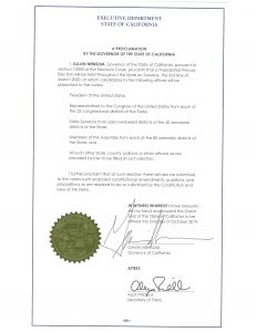 Proclamations | California Governor