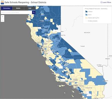 California Launches Interactive Map as Part of Safe Schools for All ...