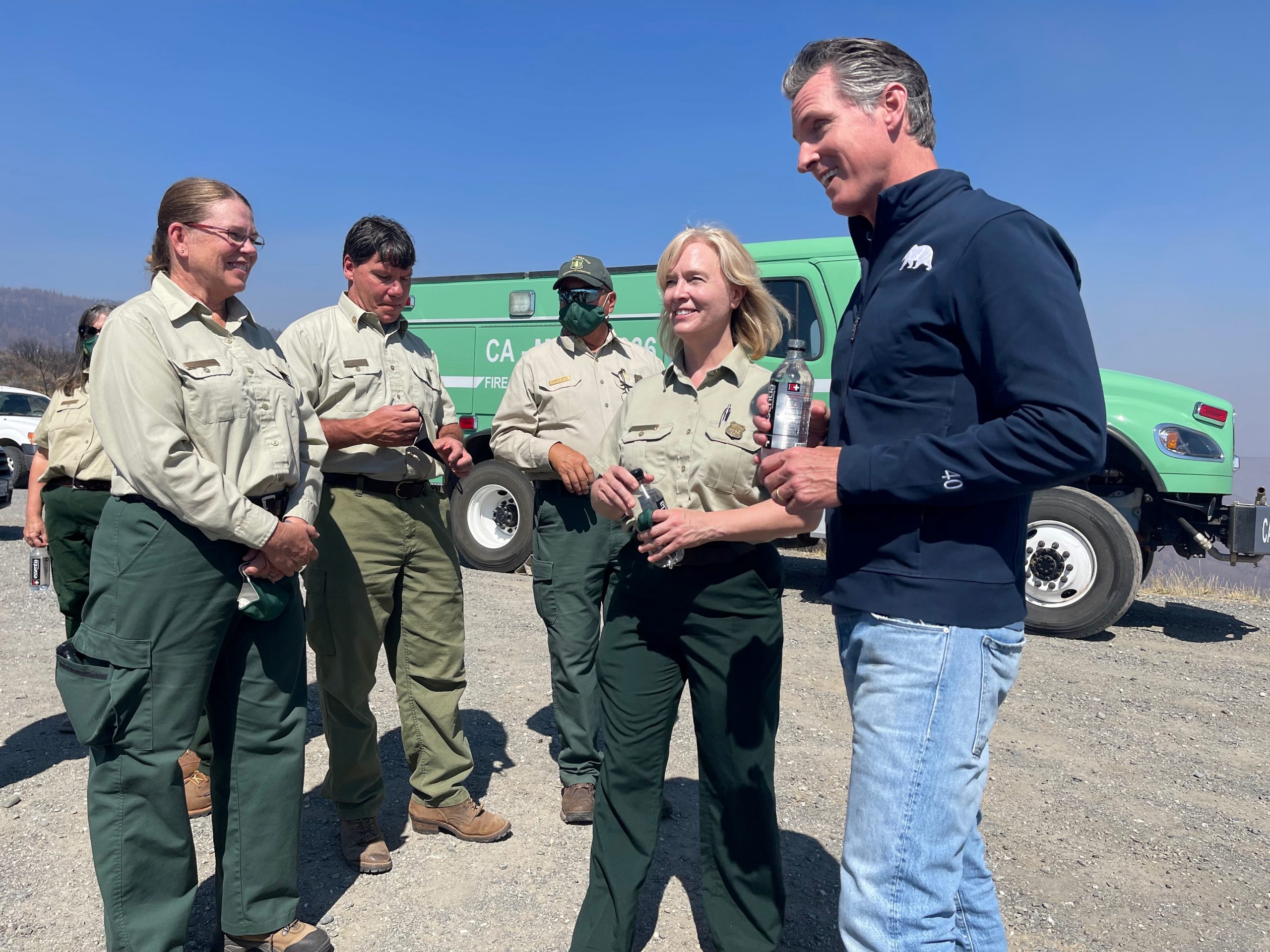 Governor Newsom, U.S. Agriculture Secretary Vilsack and Forest Service ...