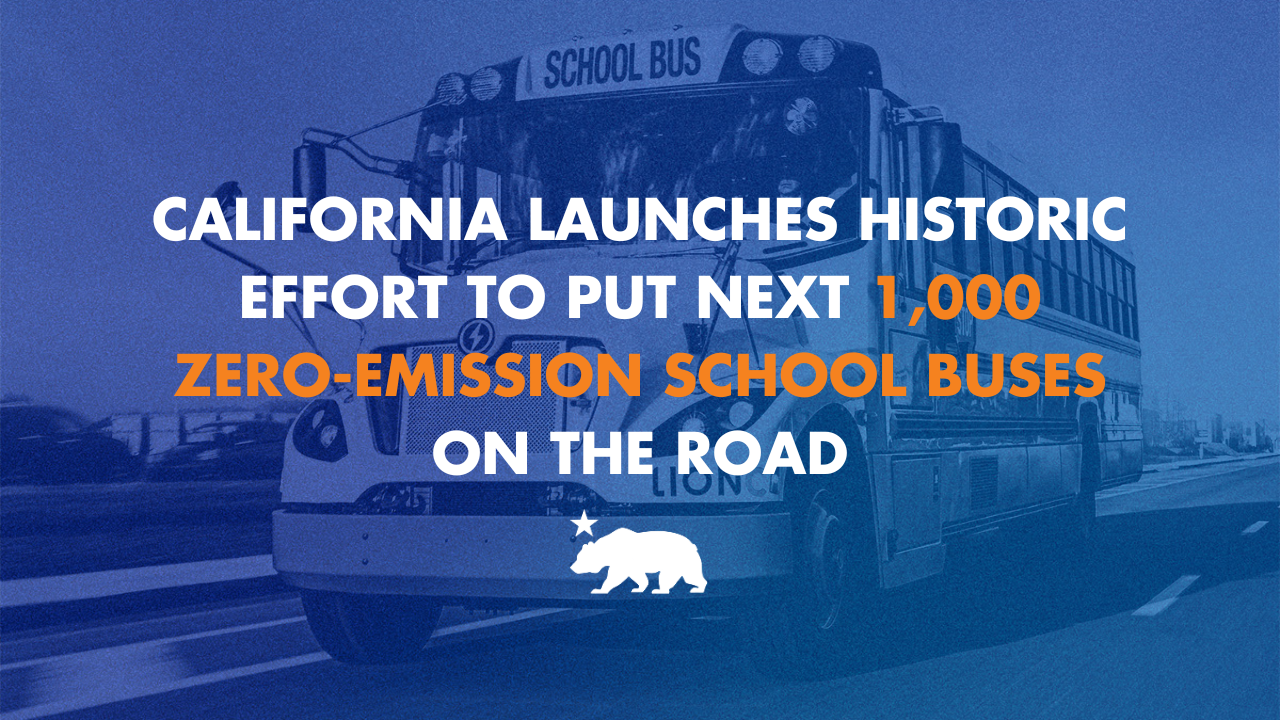 California launches historic effort to put next 1,000 zero-emission ...