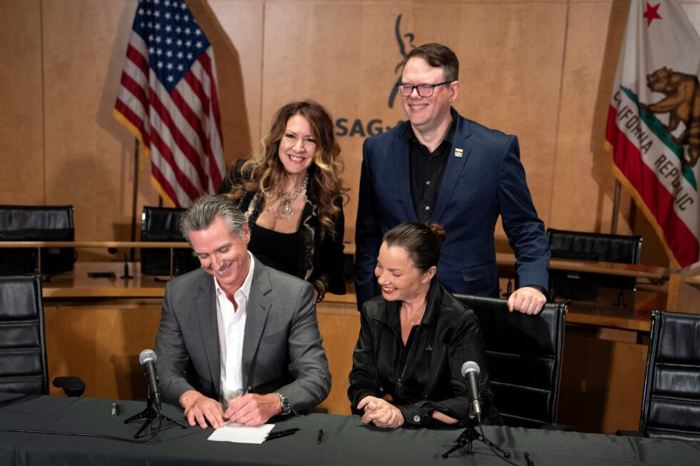 Governor Newsom signs bills to protect digital likeness of performers ...