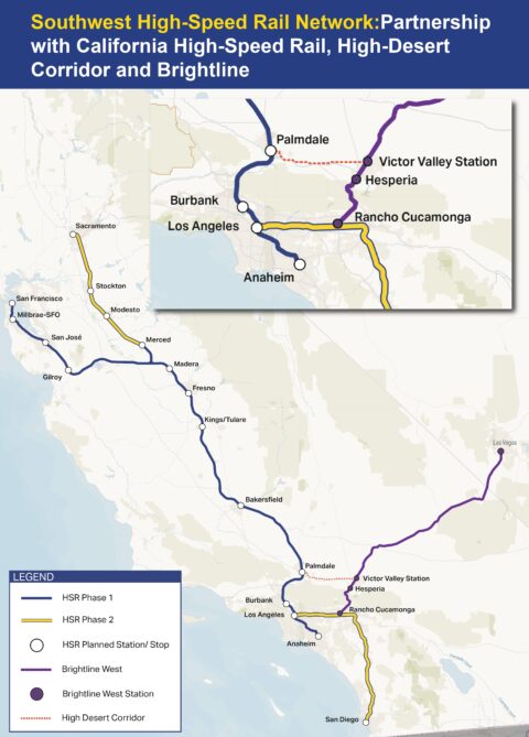 Governor Newsom marks new track-laying phase of high-speed rail with ...