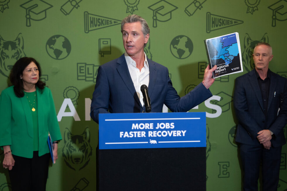 Governor Newsom announces statewide plan for economic growth, $245 ...