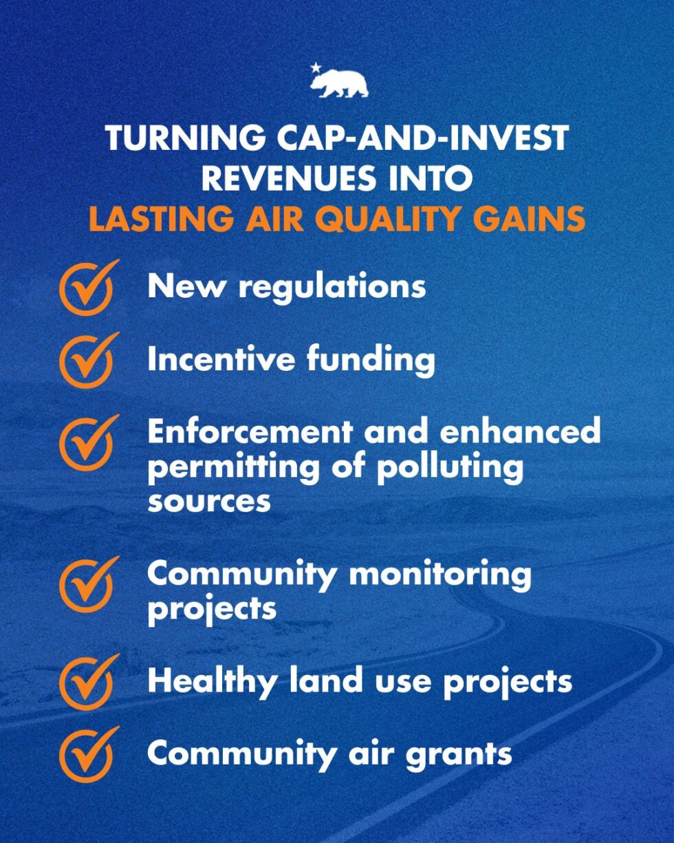 New report shows Cap-and-Invest dollars are improving air quality in ...