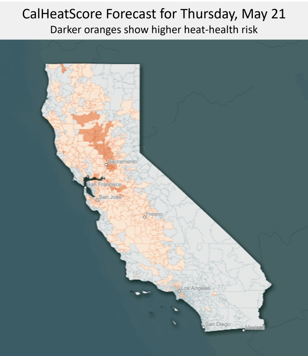 Governor Newsom expands access to life-saving CalHeatScore, a cutting ...