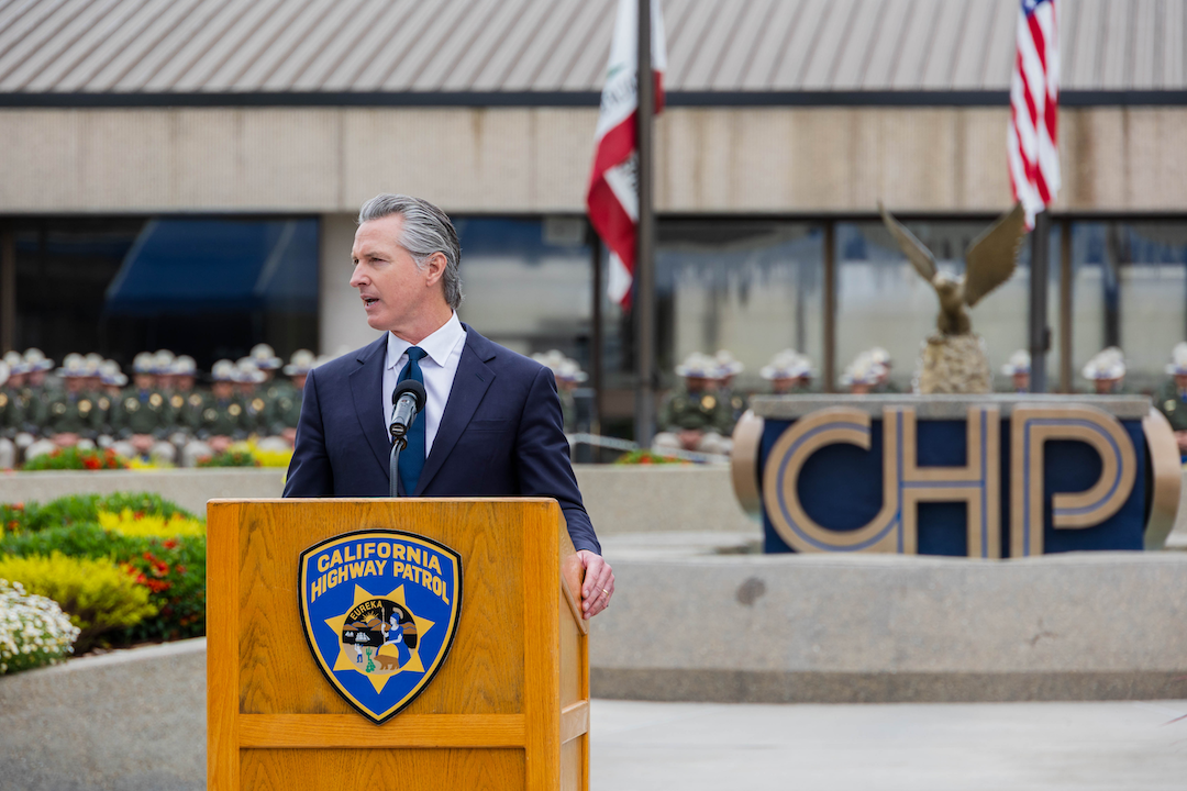 Governor Newsom honors fallen California Highway Patrol officers ...