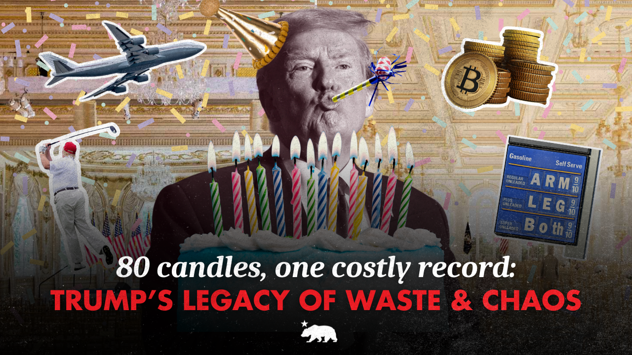 80 candles, one costly record: Trump’s legacy of waste and chaos ...